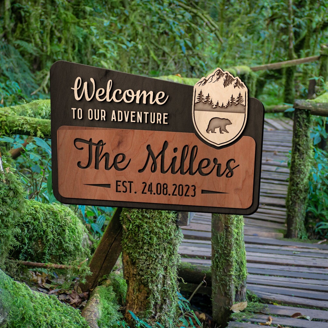 National Park Wedding Sign, Custom National Park Sign, Personalized ...