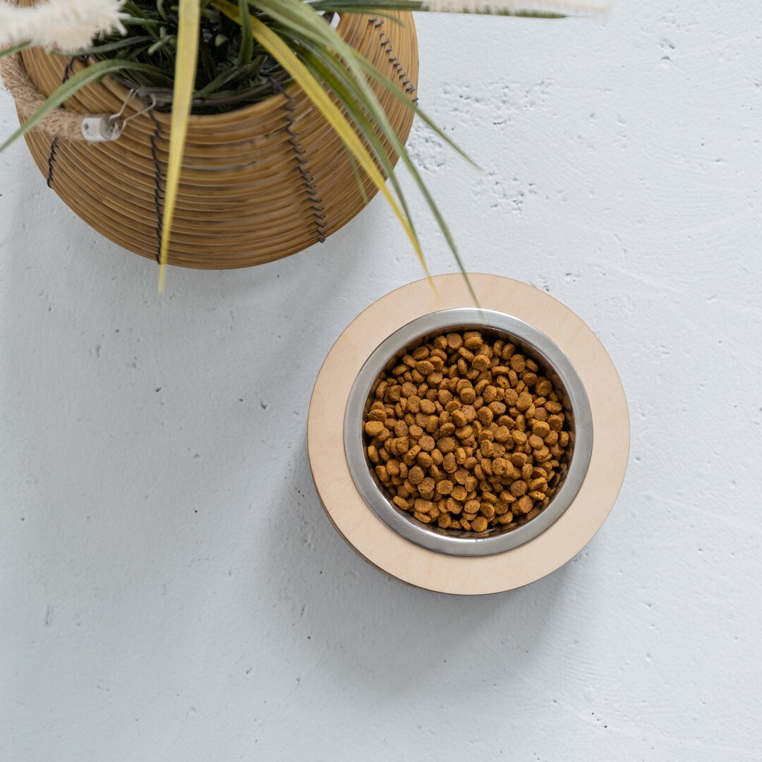 Cat Feeding Station, Dogs Bowl Stand, Dog Food Storage, Dog Bowl Feeder ...