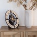 Compass Wall Clock, Nautical Wall Clock, Coastal Wall Clock, Man Cave ...