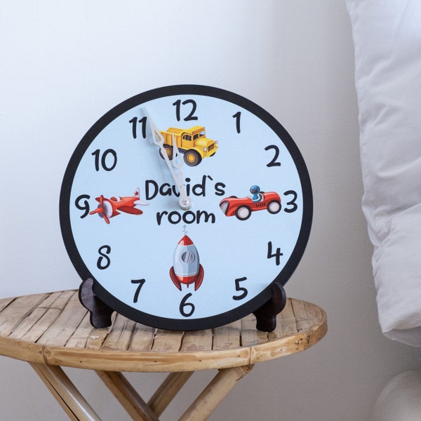 Children Wall Clock - Etsy