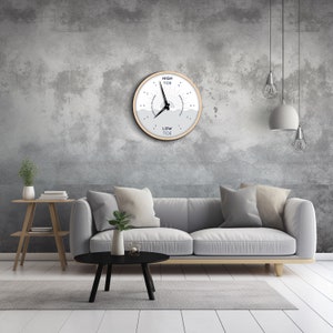 Tide Clock Pacific, Tide Clocks for Wall, Surfing Wall Clock, High Tide ...