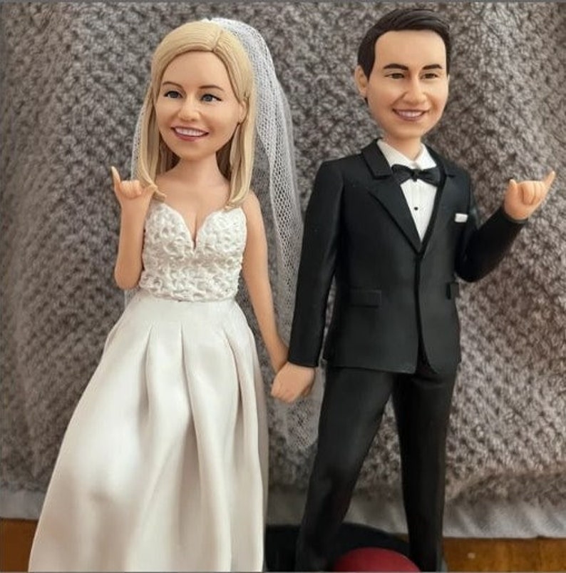 Custom Cake Topper Figure Wedding Personalized Wedding Cake - Etsy