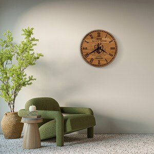 Judge Clock, Personalized Wood Clock, Custom Wall Clock, Gift for Judge ...