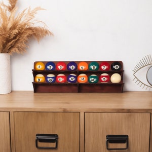 Pool Cue Stand, Pool Ball Holder, Pool Ball Rack, Pool Cue Storage ...