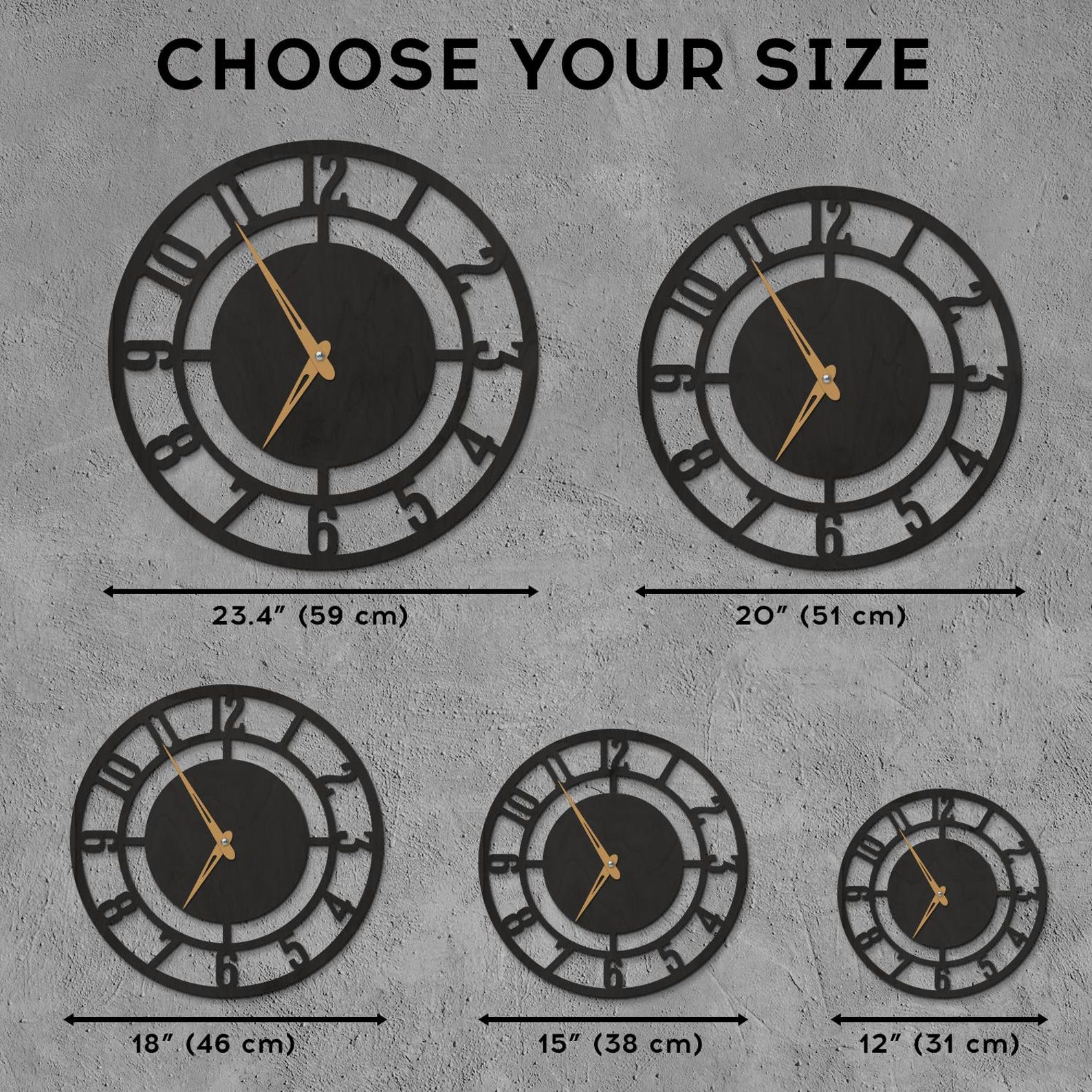 Custom Time Zone Clocks, World Time Zone Wall Clocks, Custom City Clock ...