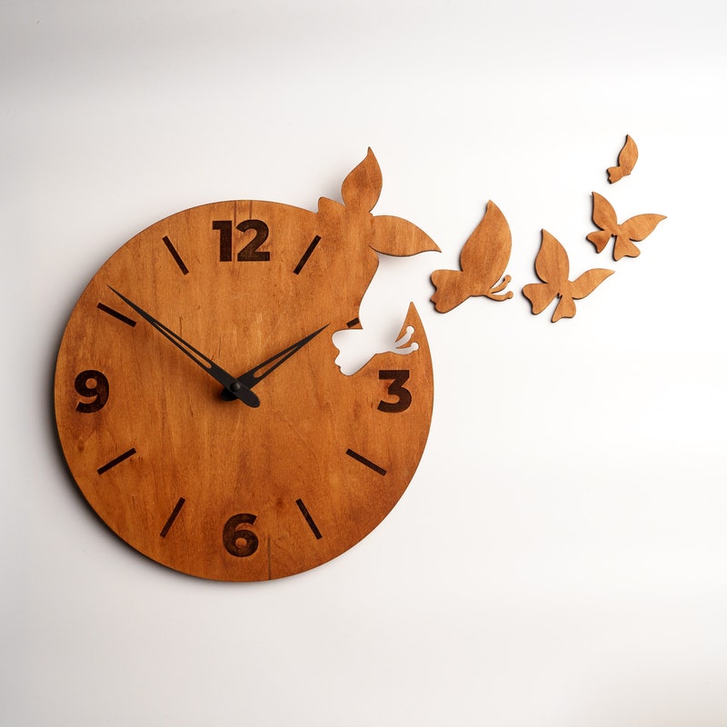 Unique Wall Clock - Etsy