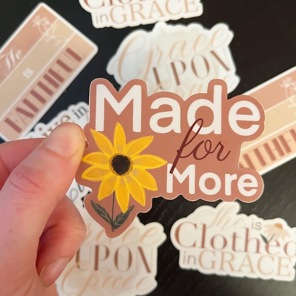 Made for More Stickers - Etsy