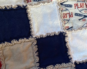 Baseball Rag Quilt - Etsy