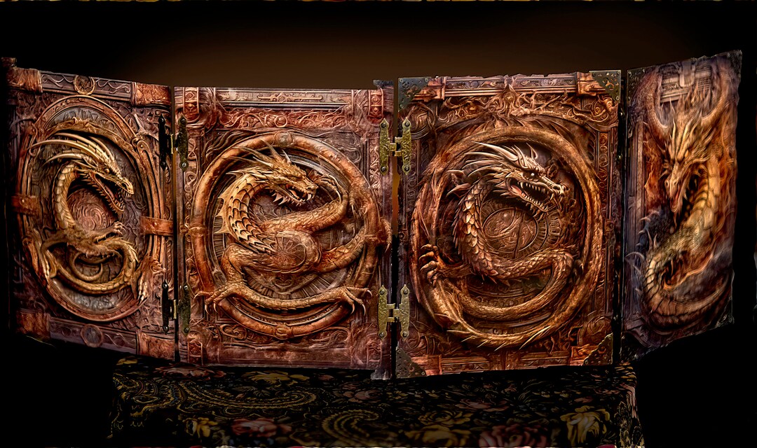 Game Master Screen, RPG Dungeon Master, D&D Screen, Roleplay, Book - Etsy