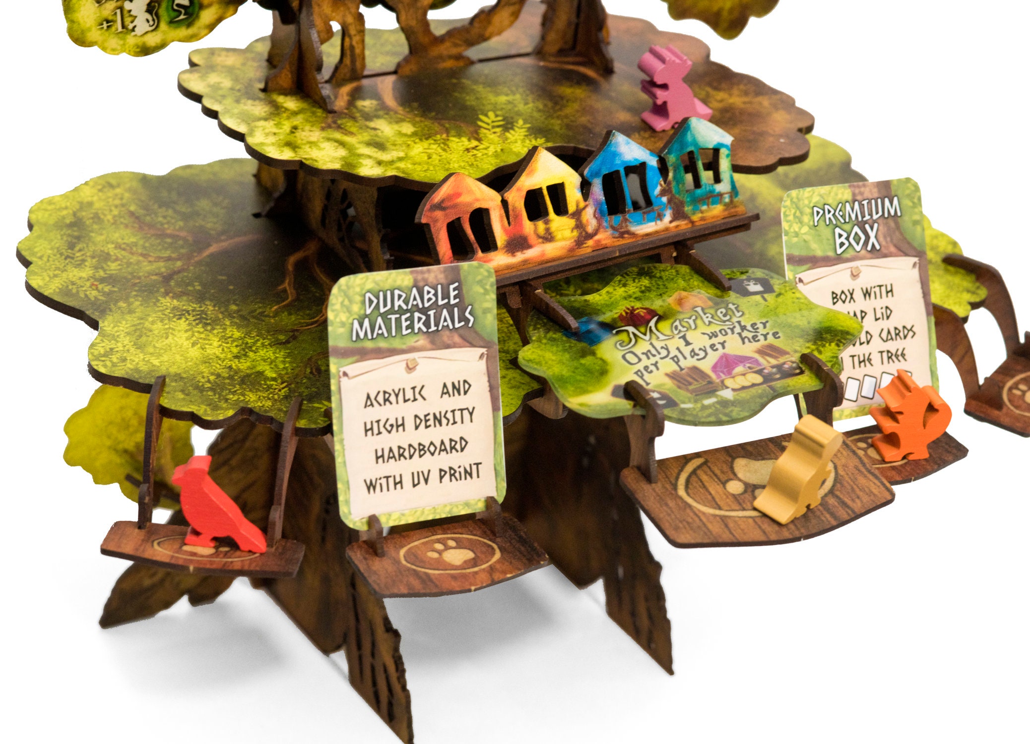 Event Card Holders Accesories for Everdell Tree 4pcs - Etsy