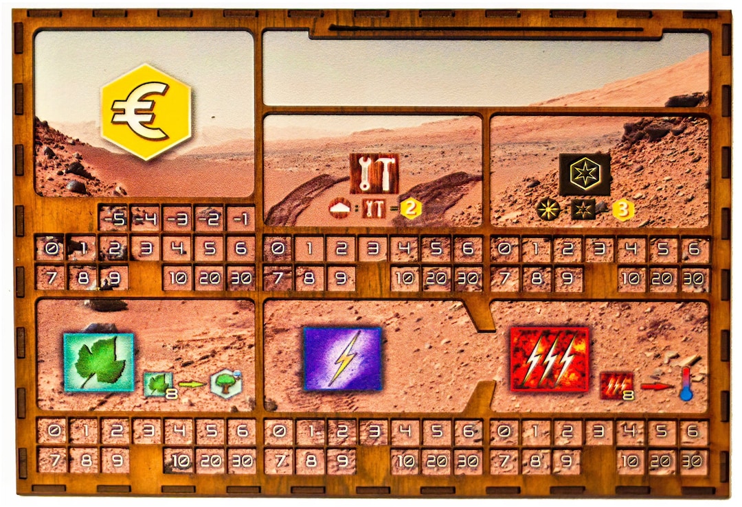 Terraformation Mars Player Board - Etsy