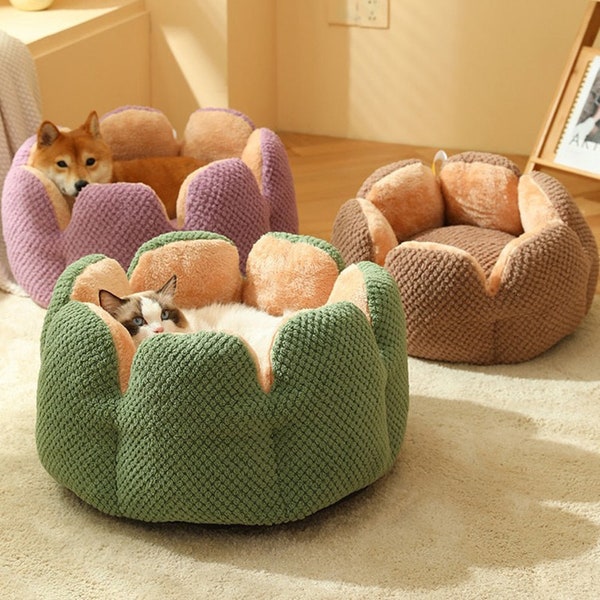 Floral Cat Bed - Etsy