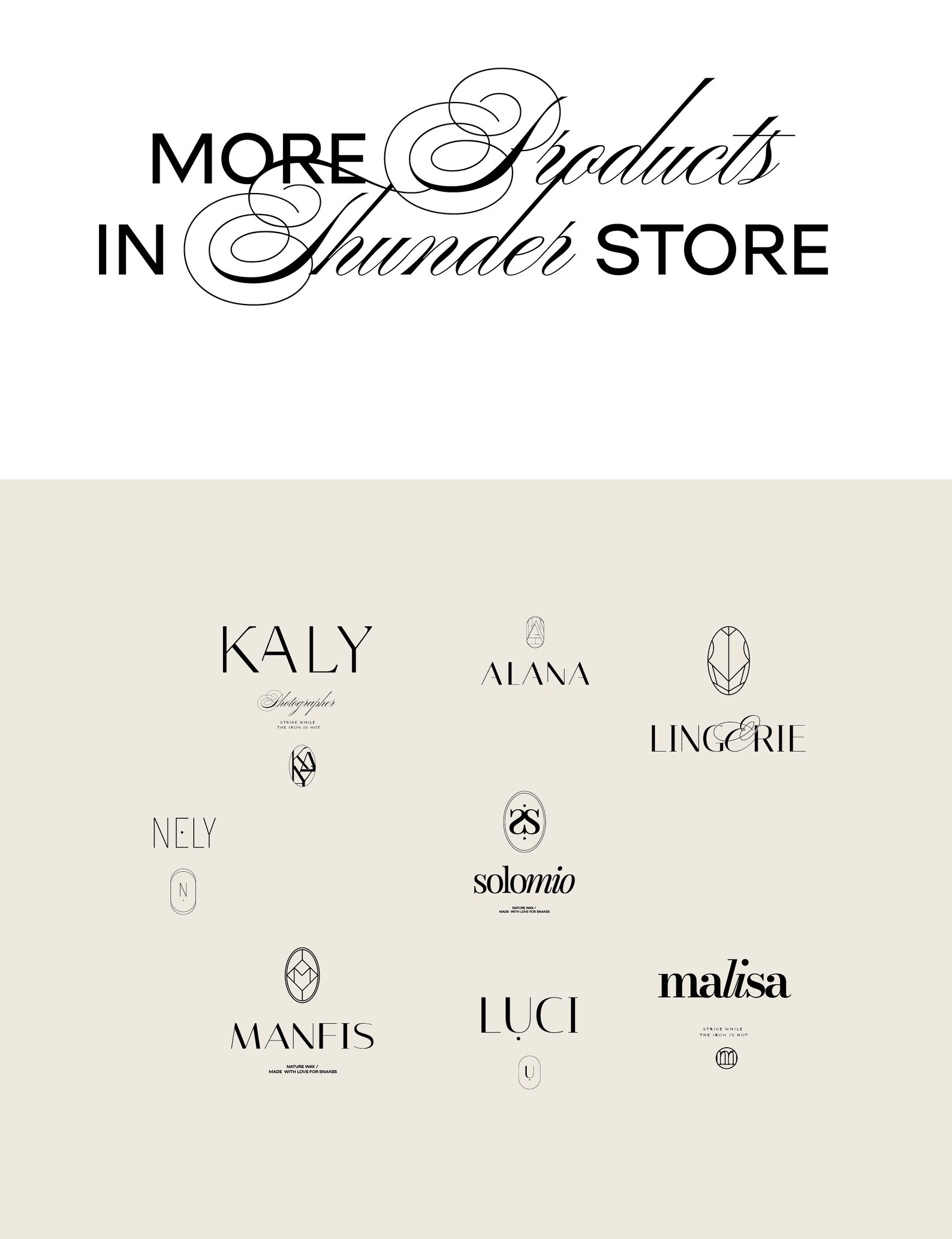 Custom Name Minimalist Logo Design Modern Premade Logo Fashion & Beauty ...