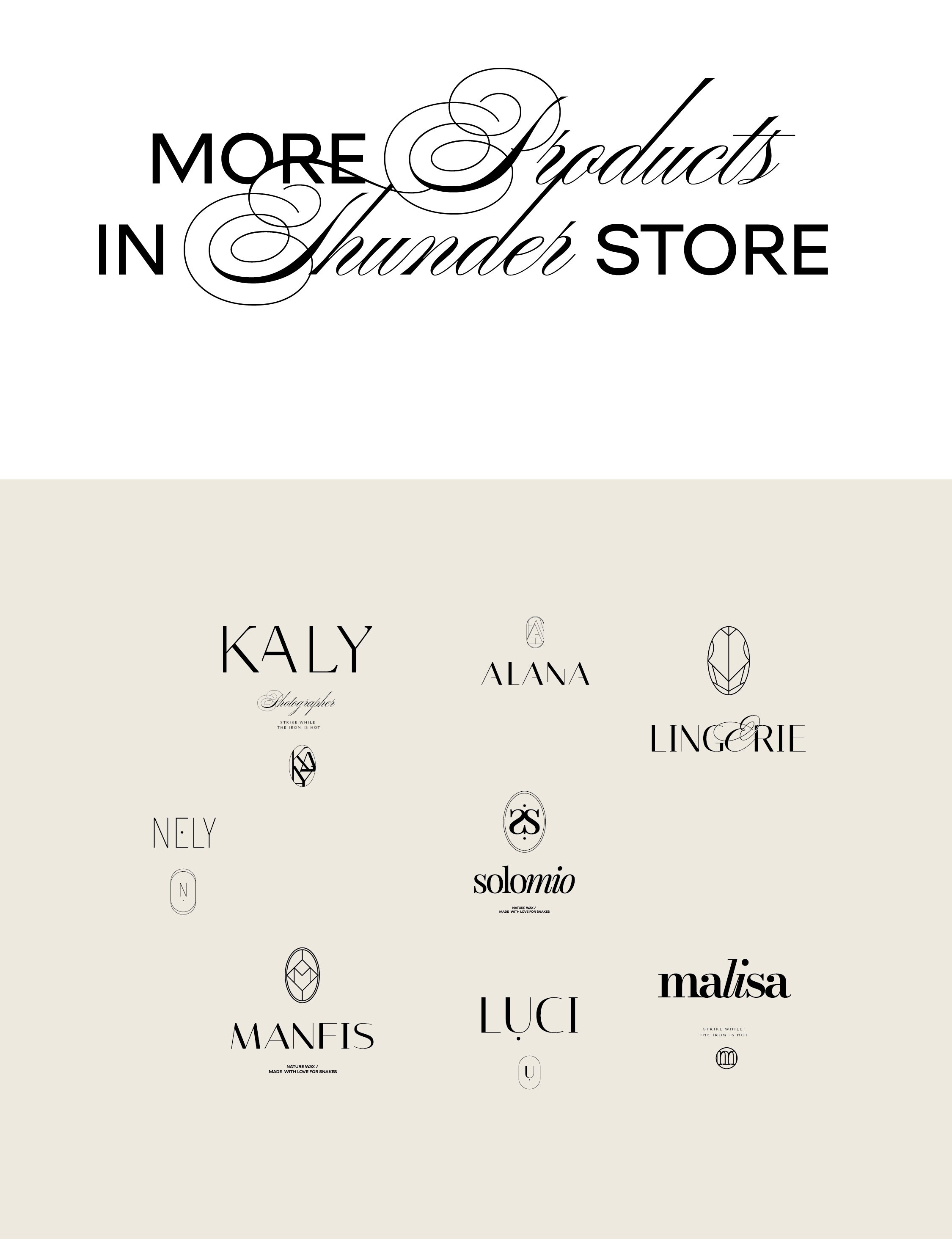 Custom Name Minimalist Logo Design Modern Premade Logo Fashion & Beauty ...