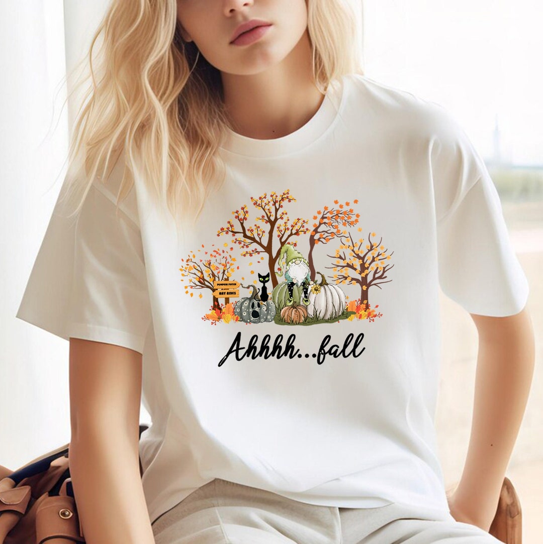 Fall Sweatshirt, Fall Shirt, Ahh Fall Shirt, Fall Season Shirt, Fall ...