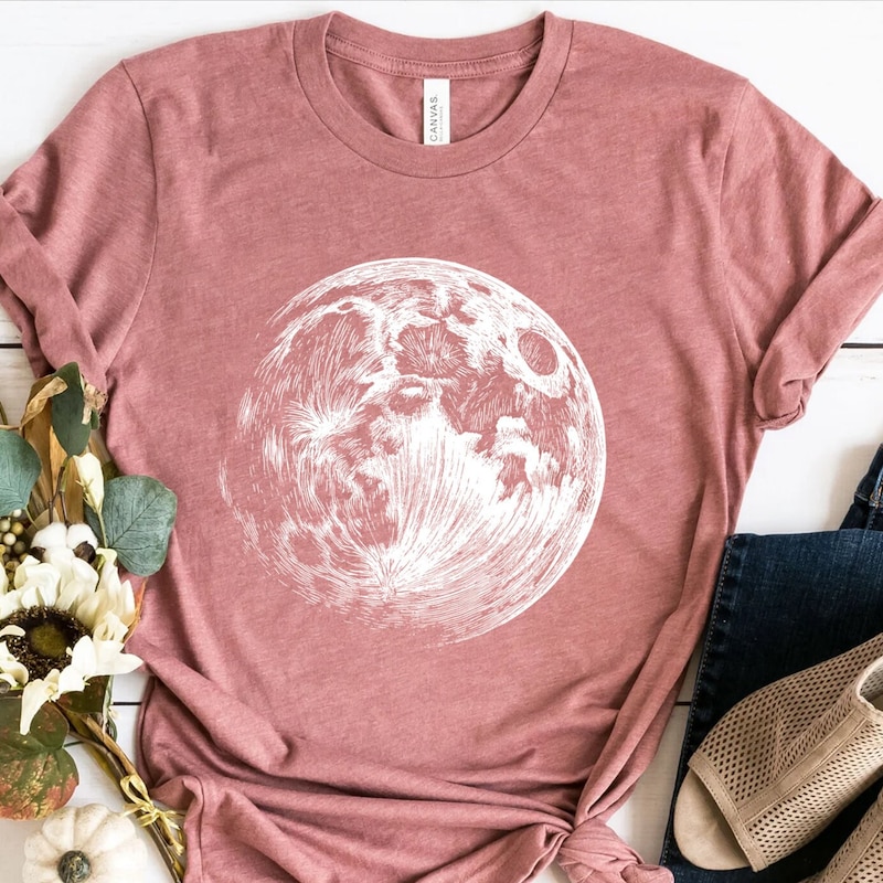 Moon Shirt - Etsy