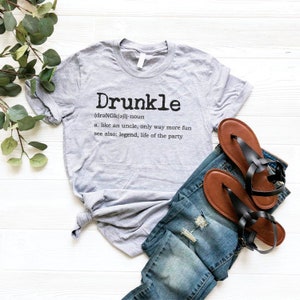 Drunkle Definition Shirt, Shirt Gift for Uncle, Drunk Uncle Shirt,like ...