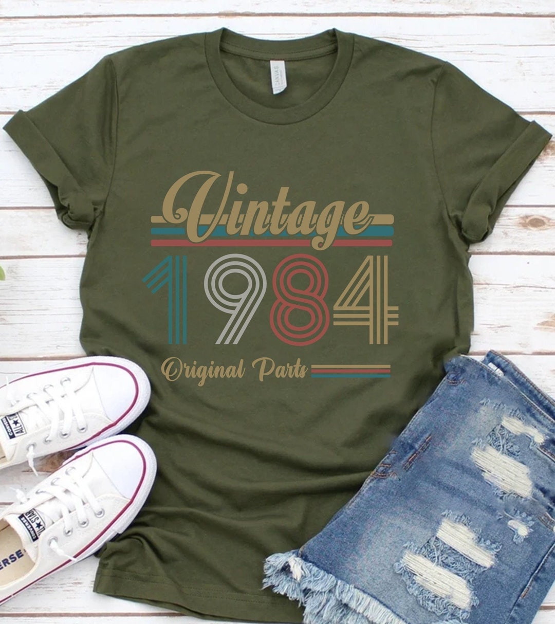 41st Birthday Shirt, Vintage 1984 Shirt,41st Birthday Gift for Women ...
