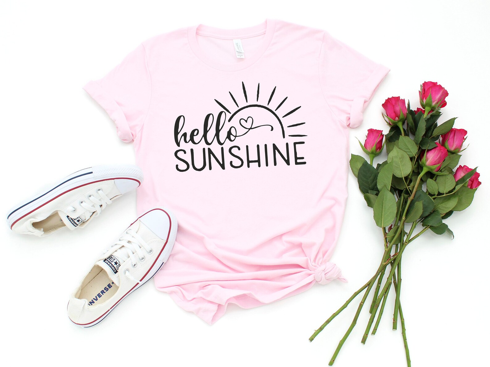 Hello Sunshine Shirt, Hello Sunshine T-shirt, Summer Tee, Happy Summer ...