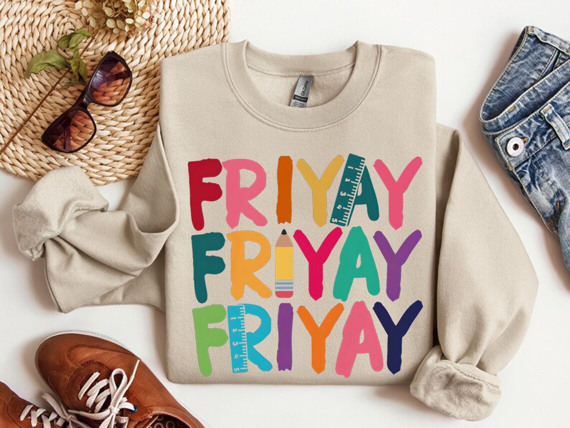 Weekend Teacher Sweatshirt, Cute Teacher Tee, School Weekend Shirt ...