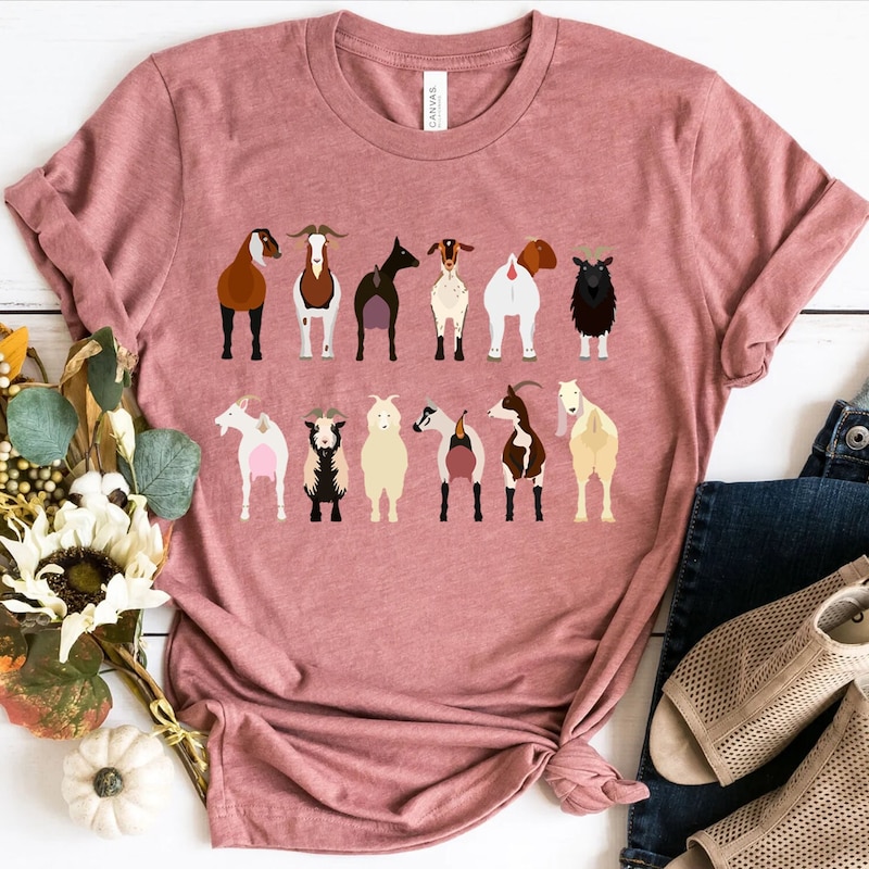 Goat Tee - Etsy