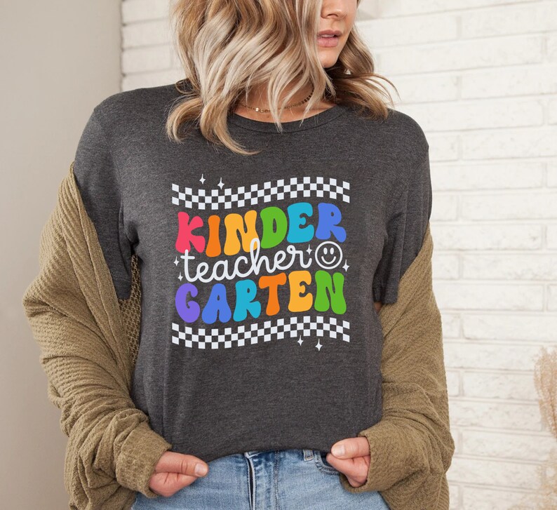 Kindergarten Teacher Shirt, Gift for Kindergarten Teacher, Kindergarten ...