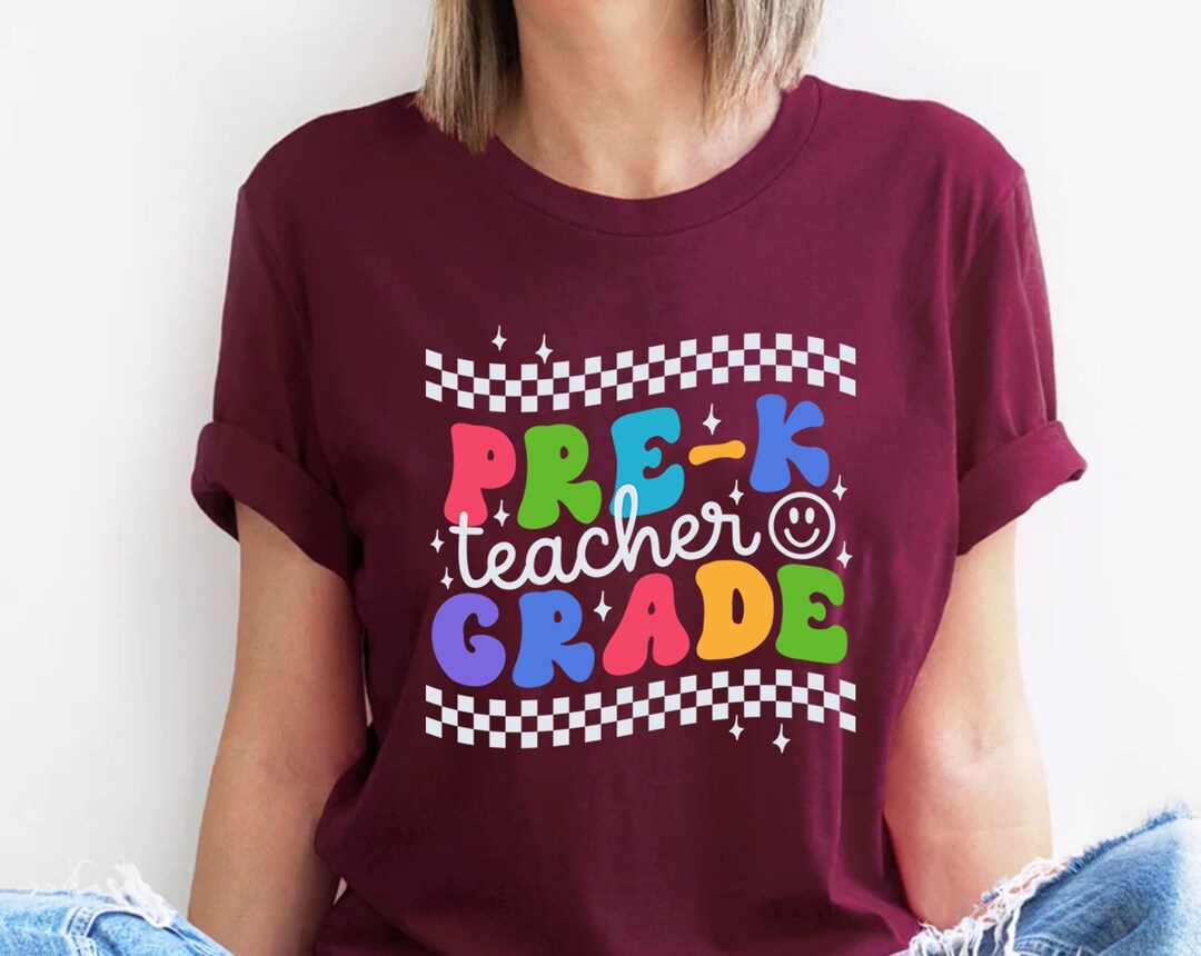 Pre-k Teacher Shirt, Prek Teacher Shirt, Prek T Shirt, Prek Shirt for ...