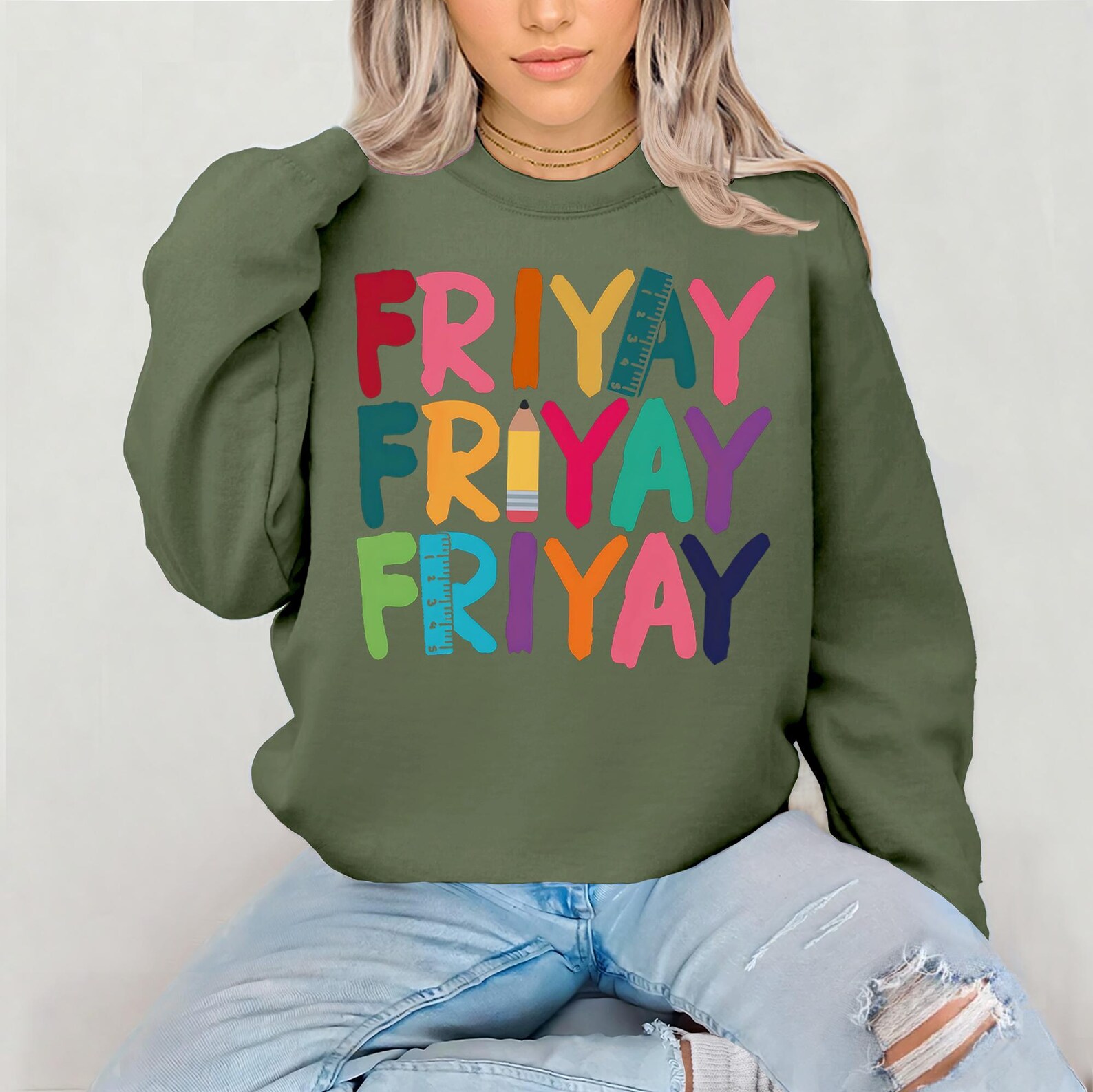Weekend Teacher Sweatshirt, Cute Teacher Tee, School Weekend Shirt ...