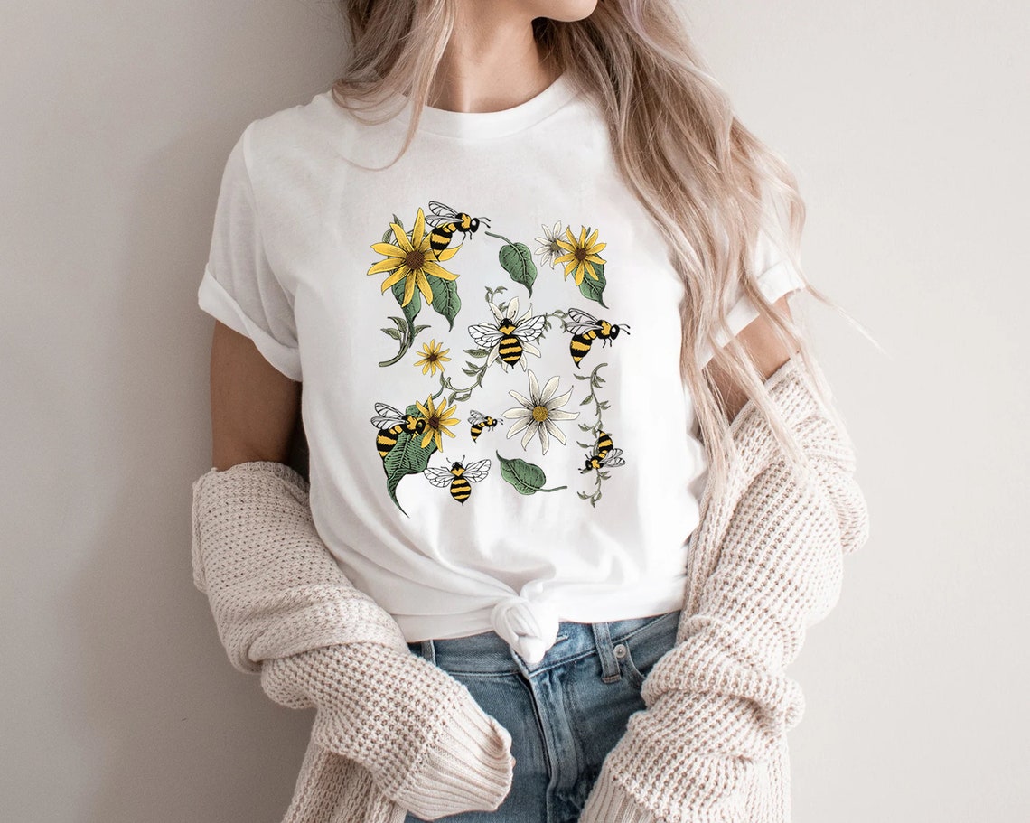 Bumble Bee Shirt, Bee Shirt, Bee Lover Shirt, Cute Bee Shirt ...