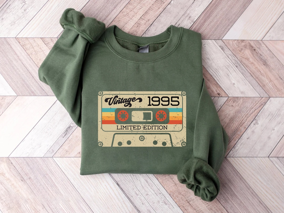 Vintage 1995 Limited Edition Cassette Shirt, 30th Birthday Shirt ...