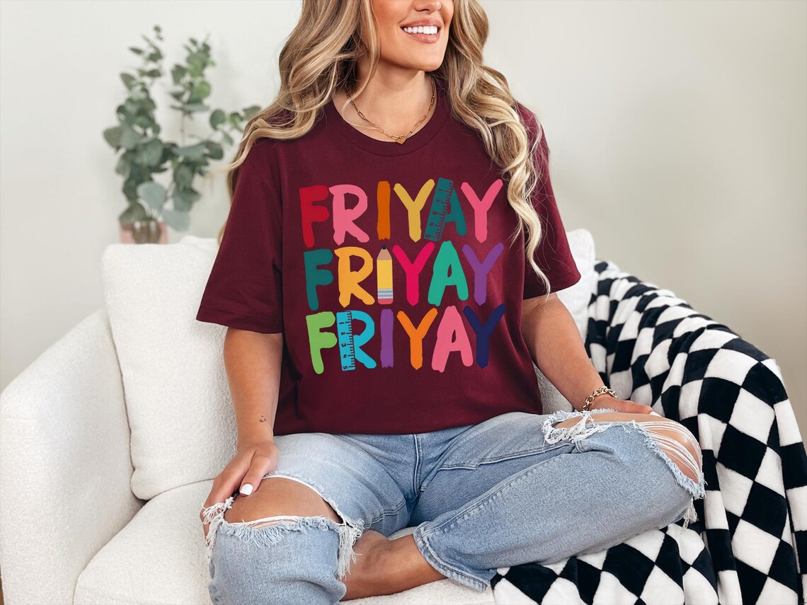 Weekend Teacher Sweatshirt, Cute Teacher Tee, School Weekend Shirt ...
