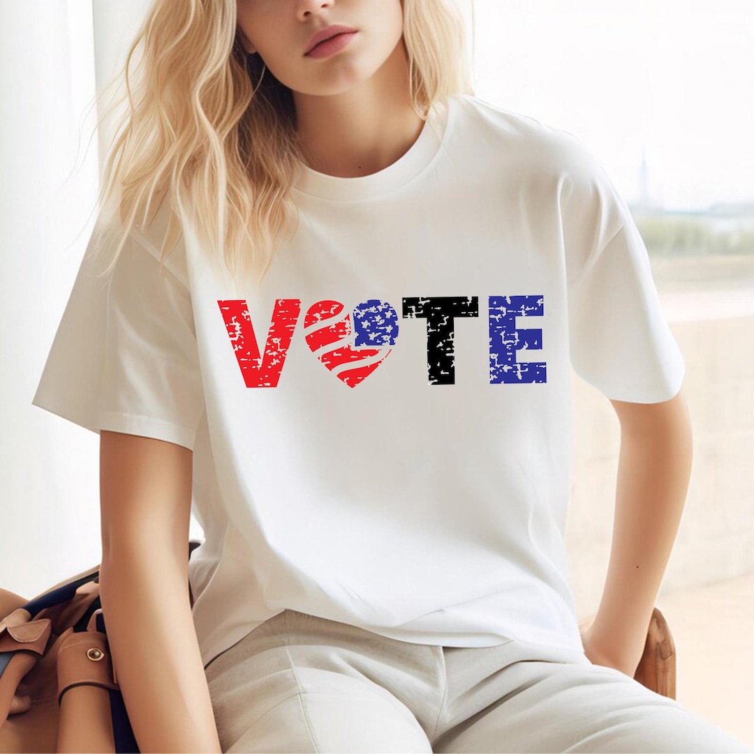 Vote Tshirt, 2024 Election Shirt, Voter Tee Shirt, Voting Shirt ...