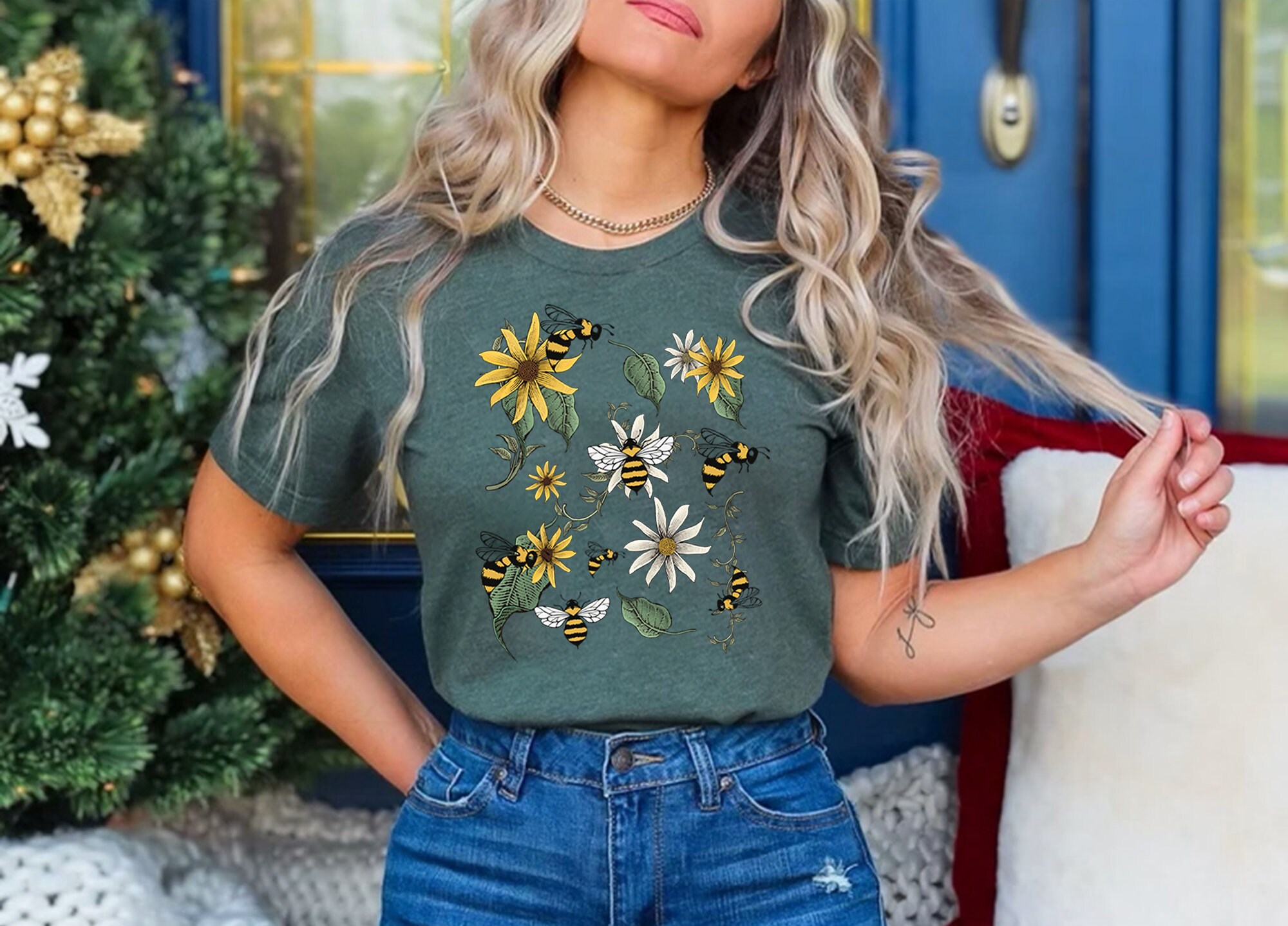 Bumble Bee Shirt, Bee Shirt, Bee Lover Shirt, Cute Bee Shirt ...