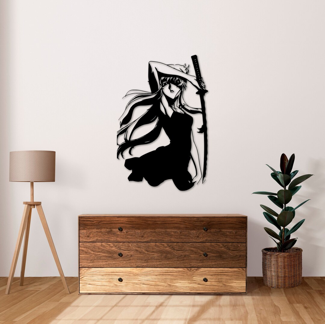 Miri N1kki Anime Wall Decor Anime Metal Wall Art - Etsy
