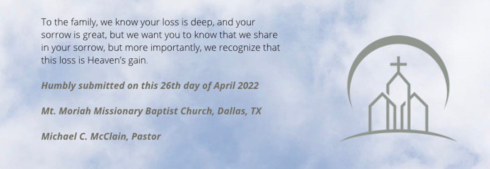 WINGS - Funeral Resolution Letter (DOWNLOAD ONLY) - Etsy