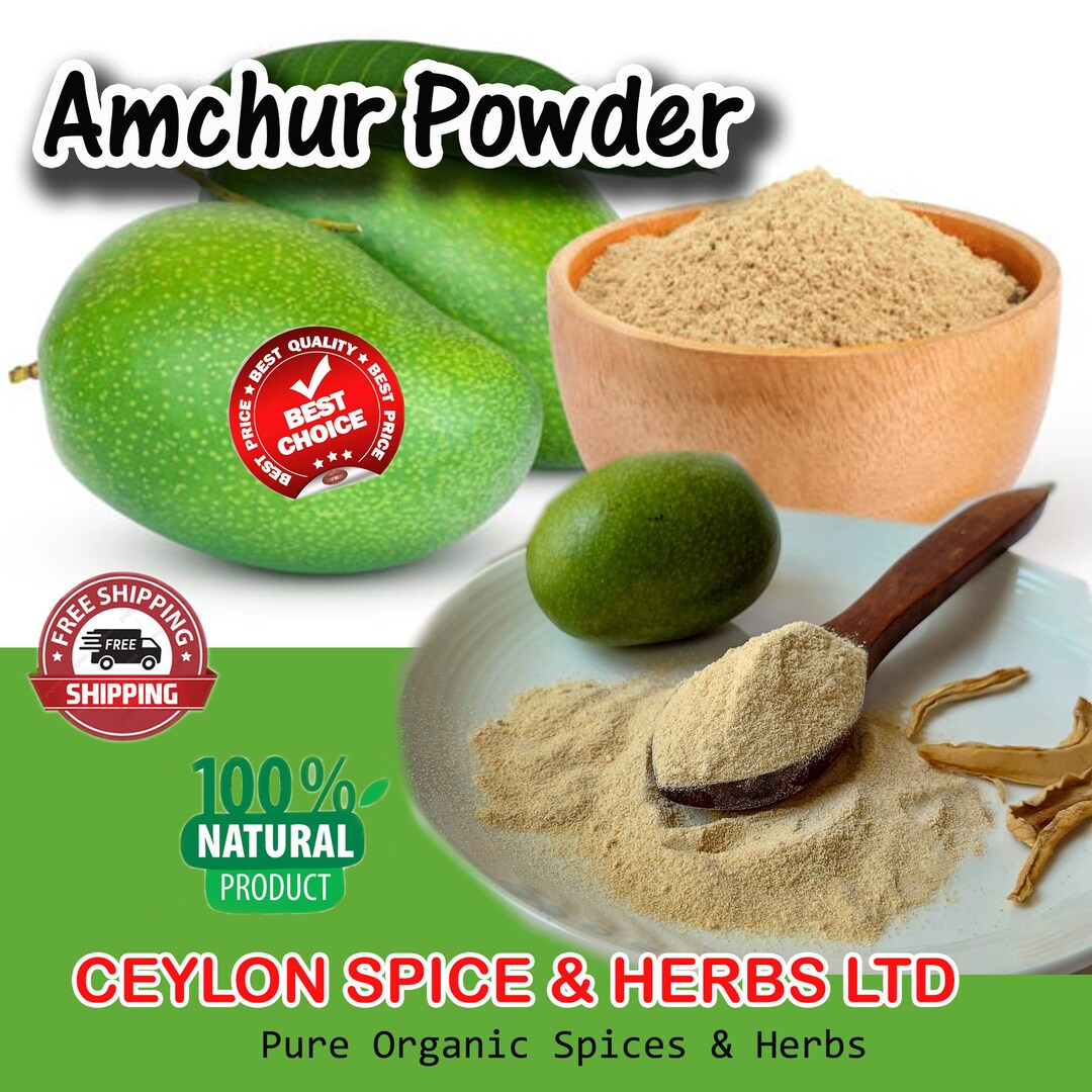 Organic Mango Powder, Amchur Powder, Amchoor Powder, 100% Pure Organic ...