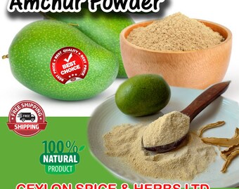 Mango Powder Aamchur Ground Tangy Green Mangoes - Etsy