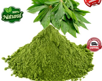 Cassava Leaf Powderorganic Maniocmanihot Esculentafreshly - Etsy