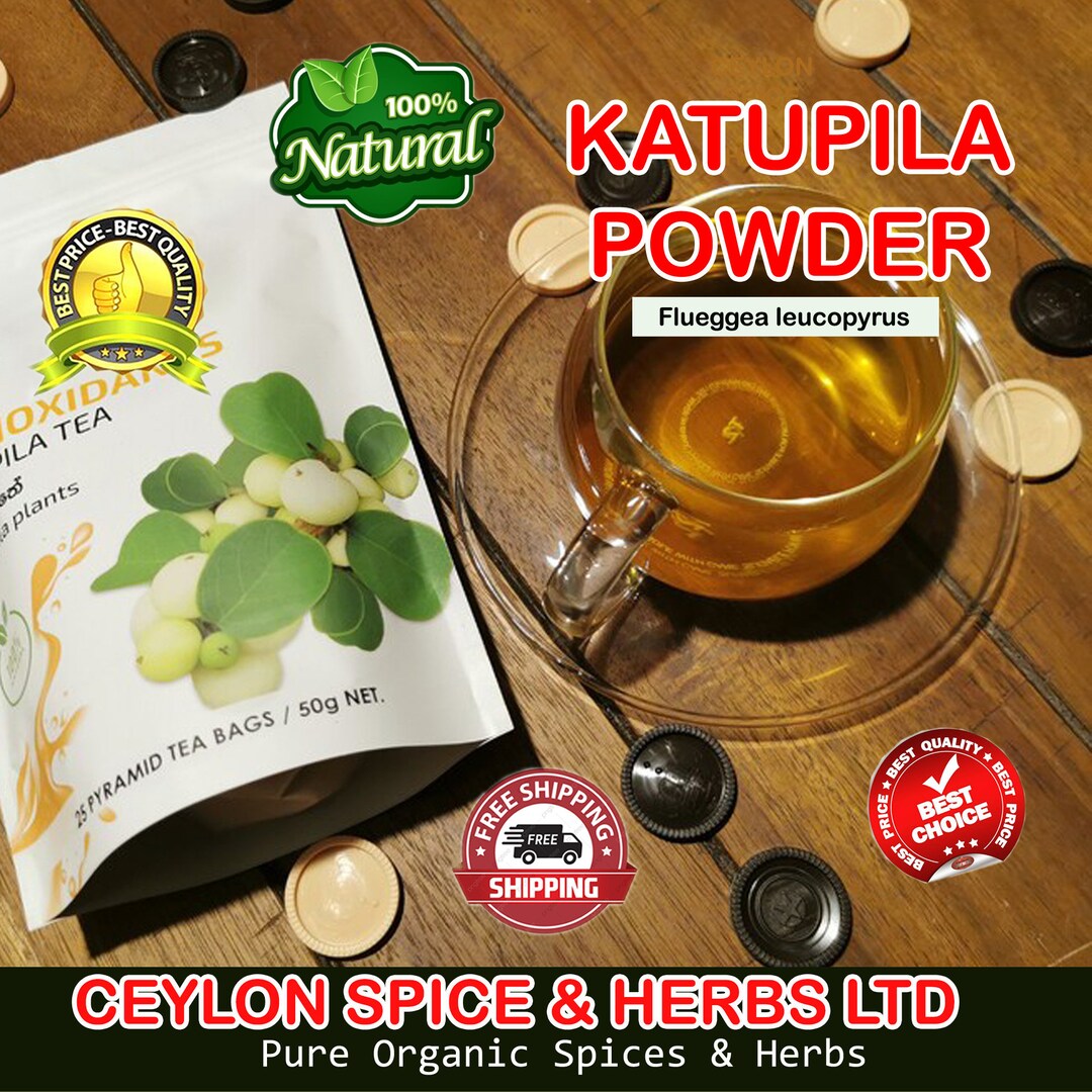 Dried Katupila Securinega Leucopyrus Pure Herbal Tea Natural Organic ...