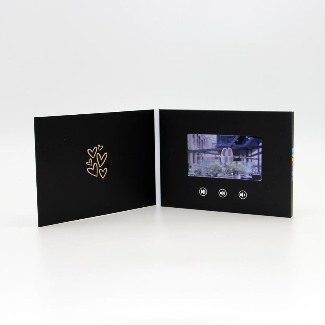 VIDEO BOOK PERSONALIZED Video Card Video Greeting Card Video Brochure ...