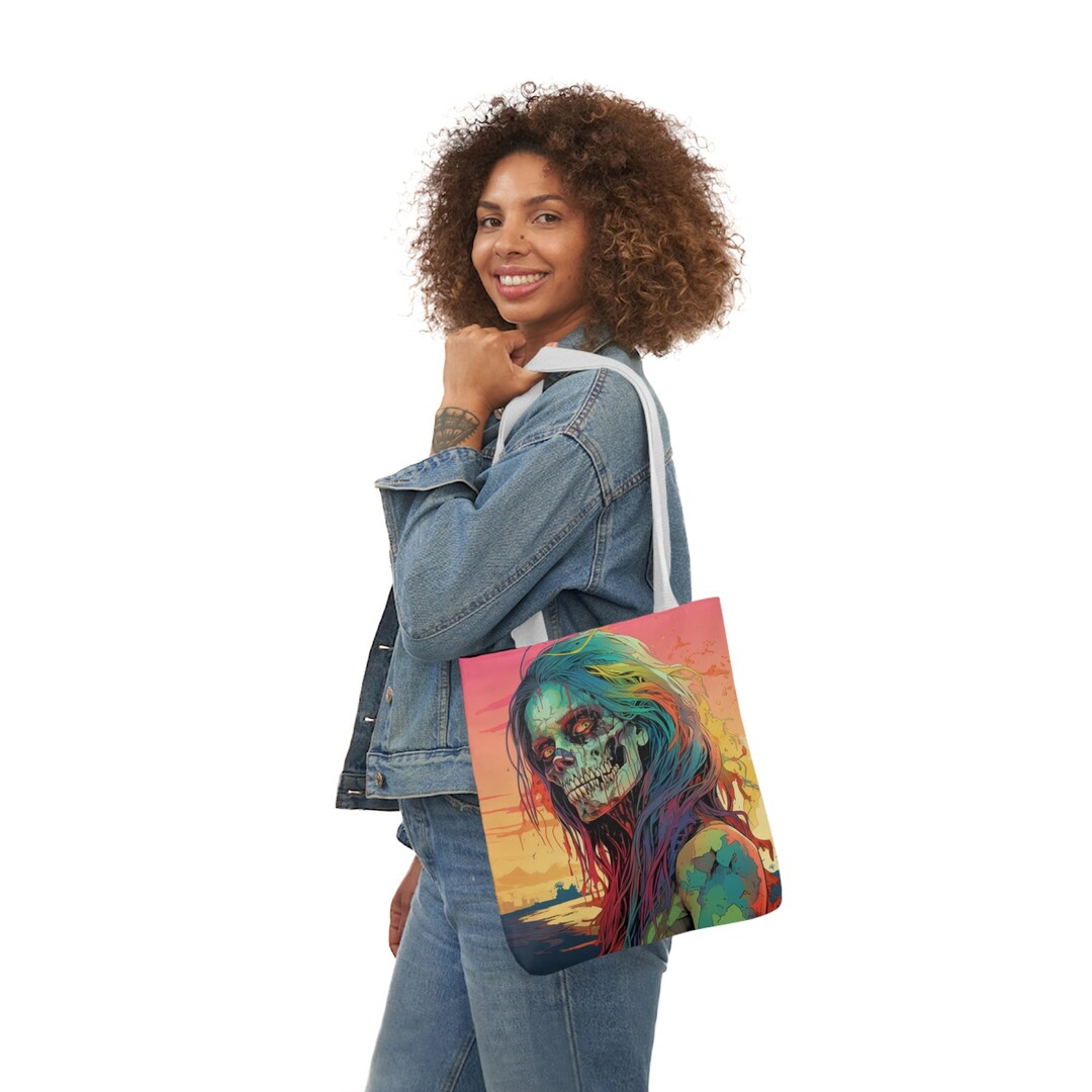 Femme-fetal Zombie Chic Tote Bag AOP, Tote Bag, Handbag, Gift Ideas ...