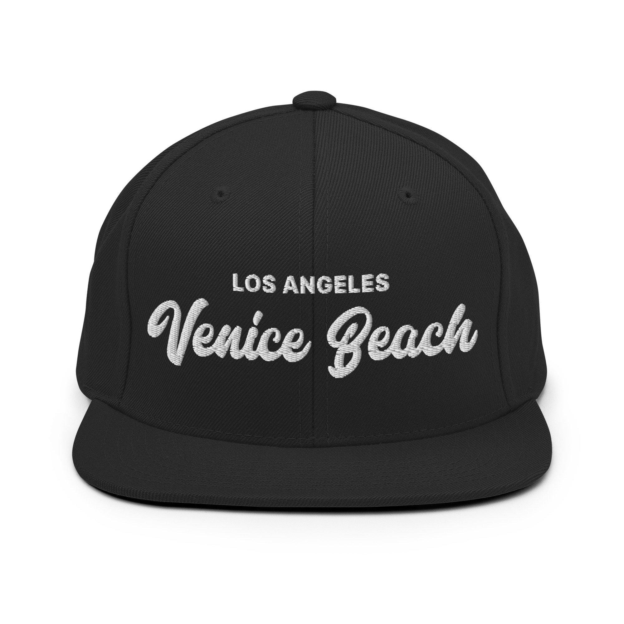 Venice Beach - 90s Retro Style Snapback Embroidered Hat - Etsy