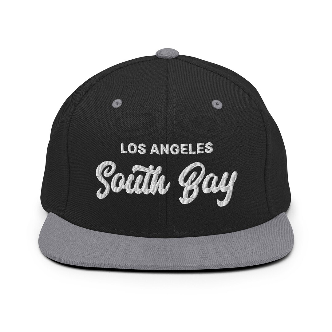 South Bay - 90s Retro Style Snapback Embroidered Hat - Etsy