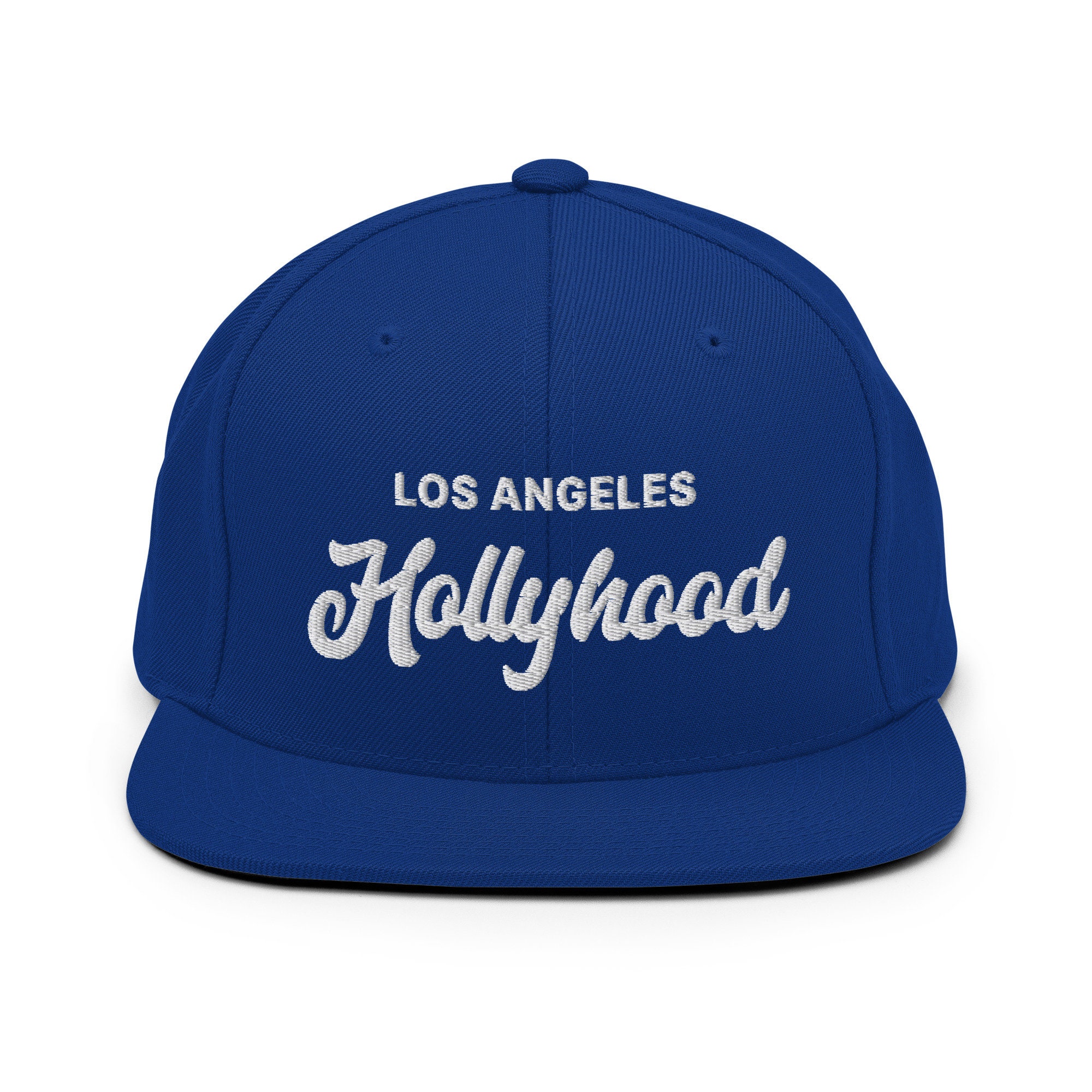 Hollyhood - 90s Retro Style Snapback Embroidered Hat - Etsy