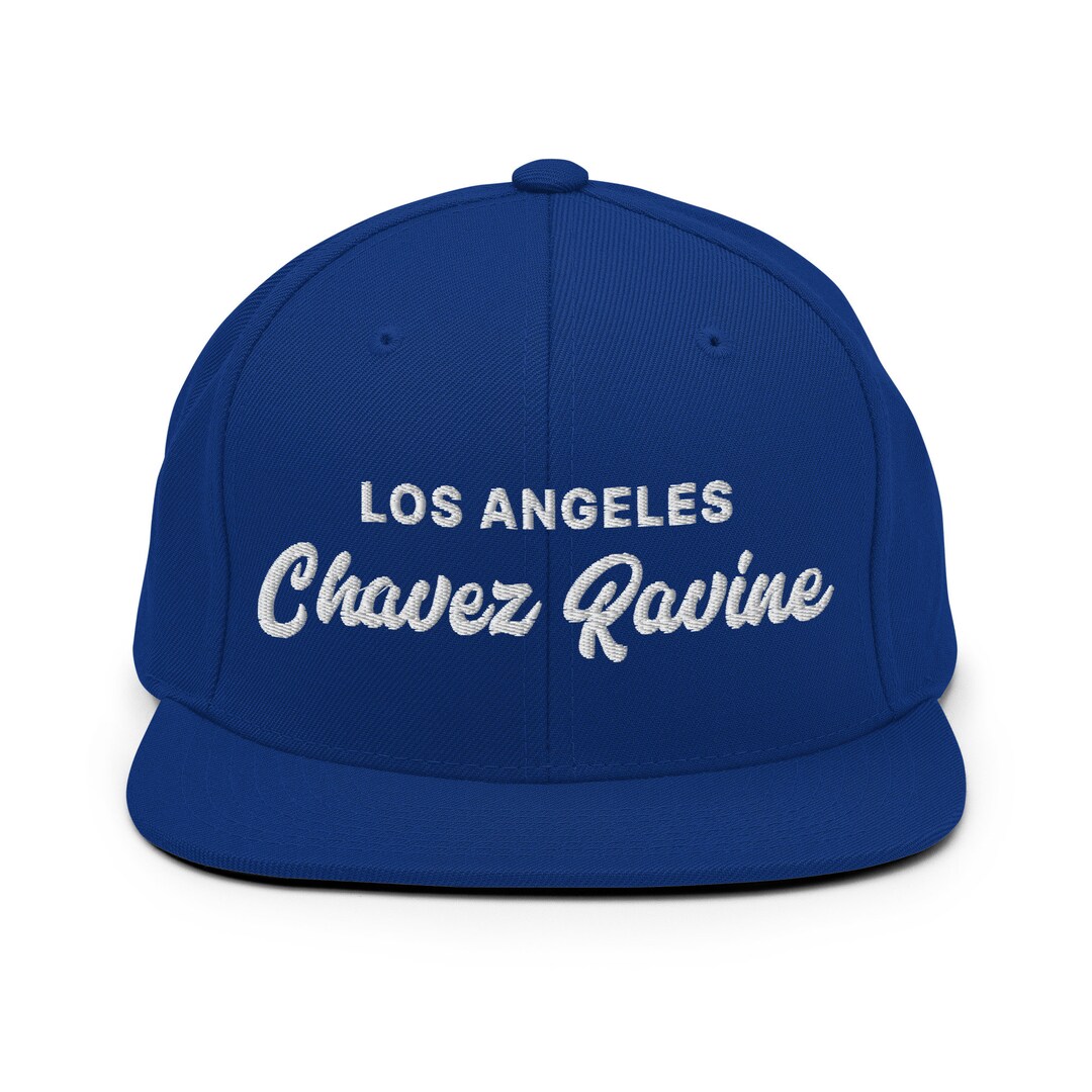 Chavez Ravine Dodgers - 90s Retro Style Snapback Embroidered Hat - Etsy