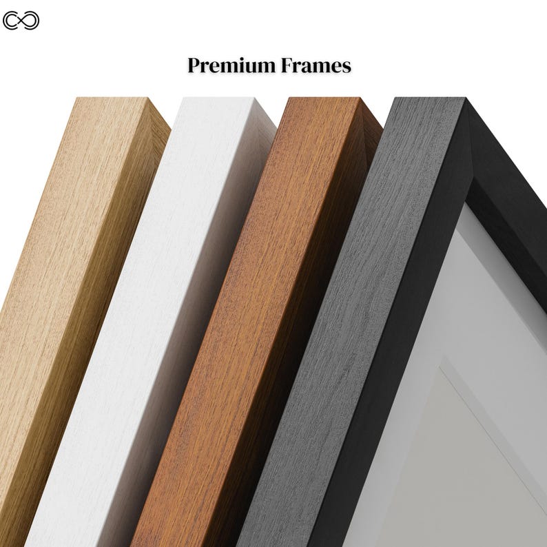 Premium American Oak Frames | Black, White, Oak & Walnut Finishes ...