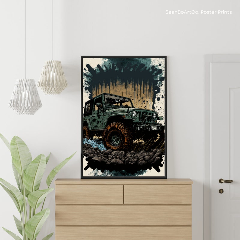 Jeep Art - Etsy