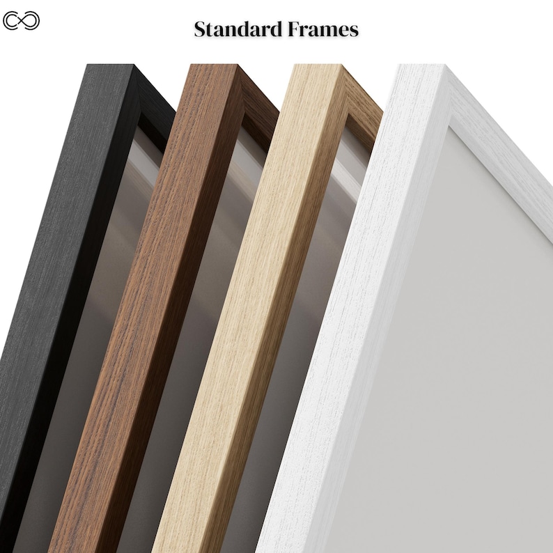 Premium American Oak Frames | Black, White, Oak & Walnut Finishes ...