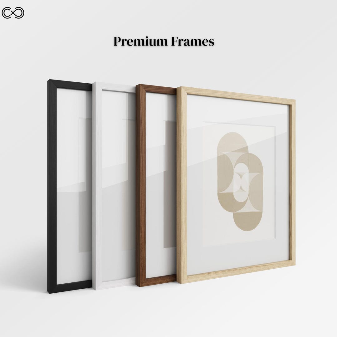 Premium American Oak Frames | Black, White, Oak & Walnut Finishes ...
