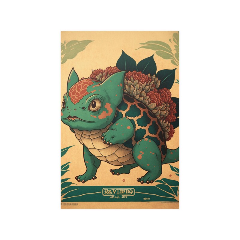 Bulbasaur Poster - Etsy